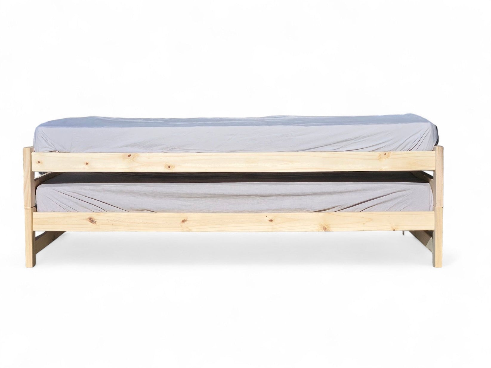 🛏️ Knysna Pine Stack Beds (Set of 2) – Timber Town Knysna