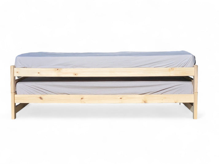 🛏️ Knysna Pine Stack Beds (Set of 2) – Timber Town Knysna